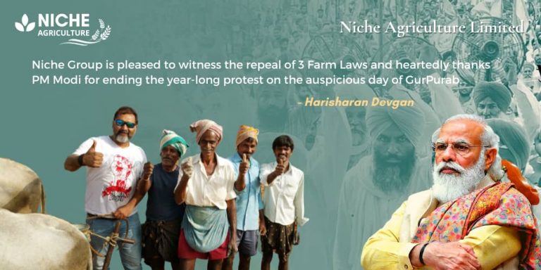 Farm Bill - PM Modi Announces Revoking of Three Farm Laws